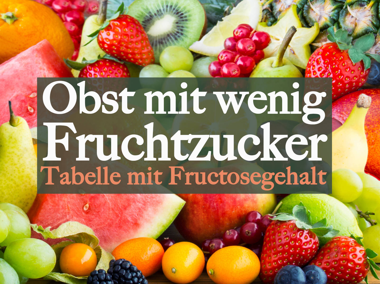 Elegantes Obst Wenig Fructose Ebenbild